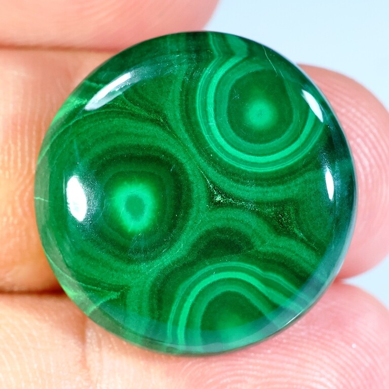 BULK LOT NATURAL TOP QUALITY GREEN MALACHITE ROUND OCTAGON CABOCHON ...