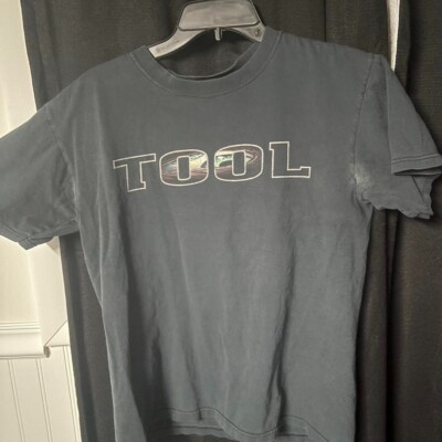 Grey Tool band tee size medium on the blue bar anvil tag | eBay