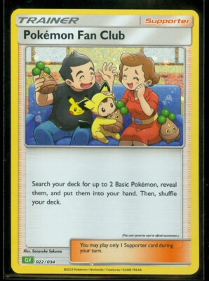 Pokemon POKEMON FAN CLUB - CLV 022/034 Classic Collection - HOLO - MINT ...