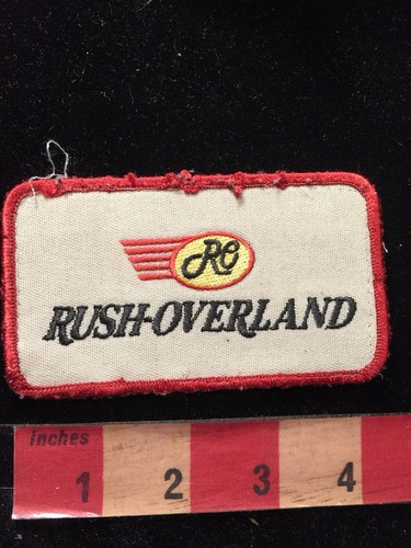 Vintage RUSH OVERLAND MANUFACTURER Advertising / Uniform Patch 81V9 | eBay