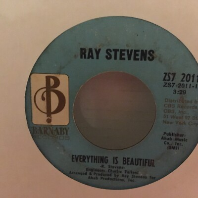 Ray Stevens, everything is beautiful/a brighter Day, Barnaby, 45 | eBay