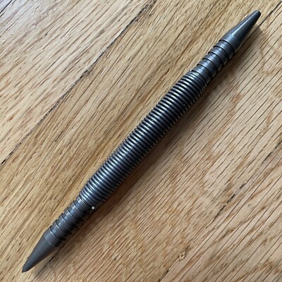 Center Punch - 2/32" (#2) Nail Set Hammerless Spring Tool Two Bit ...