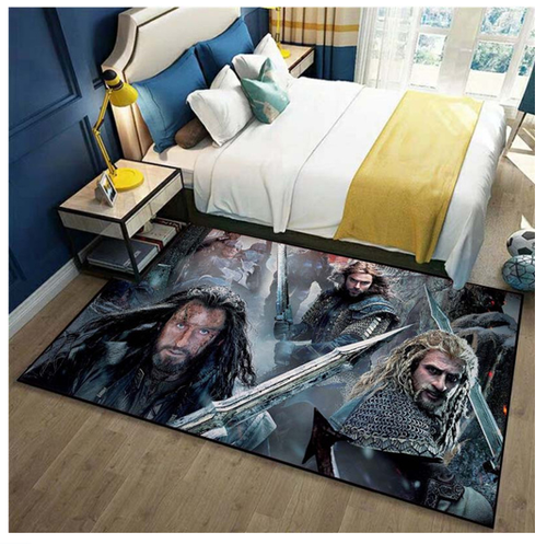 The Hobbit Rug Carpet 80 x 160CM OakenShield Room carpet | eBay