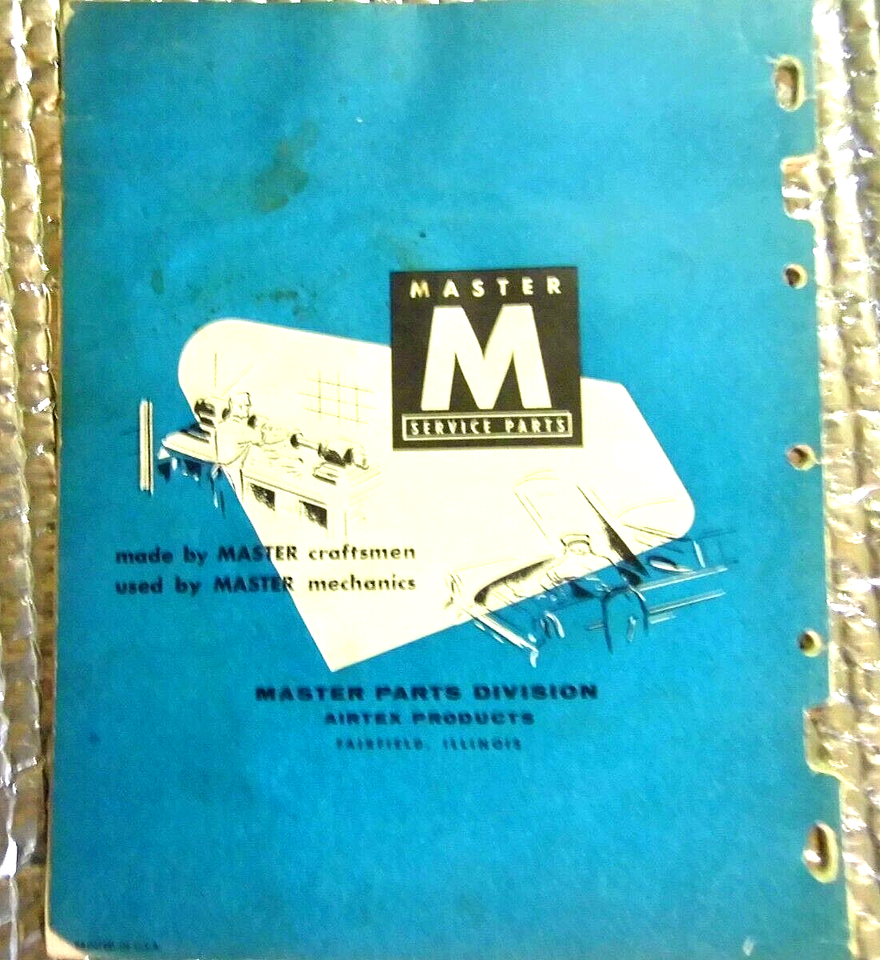 1961 Master Service parts Catalog HB61 Hydraulic Brake Parts FREE ...