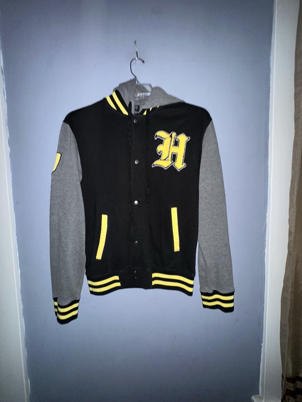 Harry Potter Hufflepuff Varsity Jacket Mens Sz XXSmal… - Gem