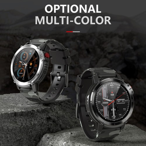 Digital Wristwatch Bluetooth Talking Smart Watch IP68 Waterproof ...