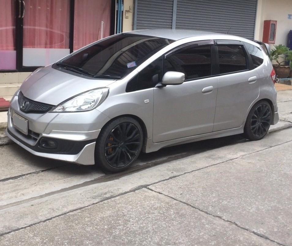 for honda fit jazz GE 2011-2013 full aero body kit front rear lip side ...