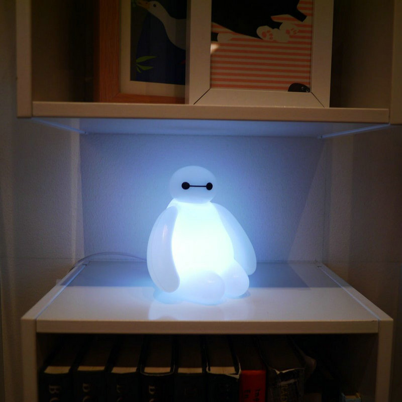 IN STOCK!Big Hero 6 Baymax USB LED Lamp movie Figure Toy Night Light ...