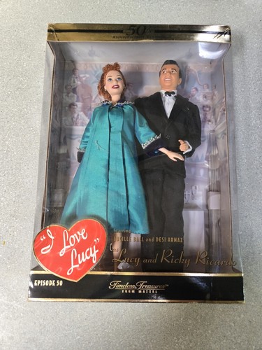 I Love Lucy 50th Anniversary Edition Mattel Barbie Lucy Ricky Ricardo ...