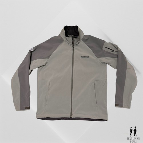 Marmot Softshell Gravity Jacket Mens Size L Large Grey | eBay