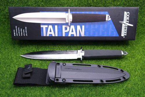Cold Steel Tai Pan Fixed Blade Knife 7.5" CPM-3V Double Edge Dagger ...