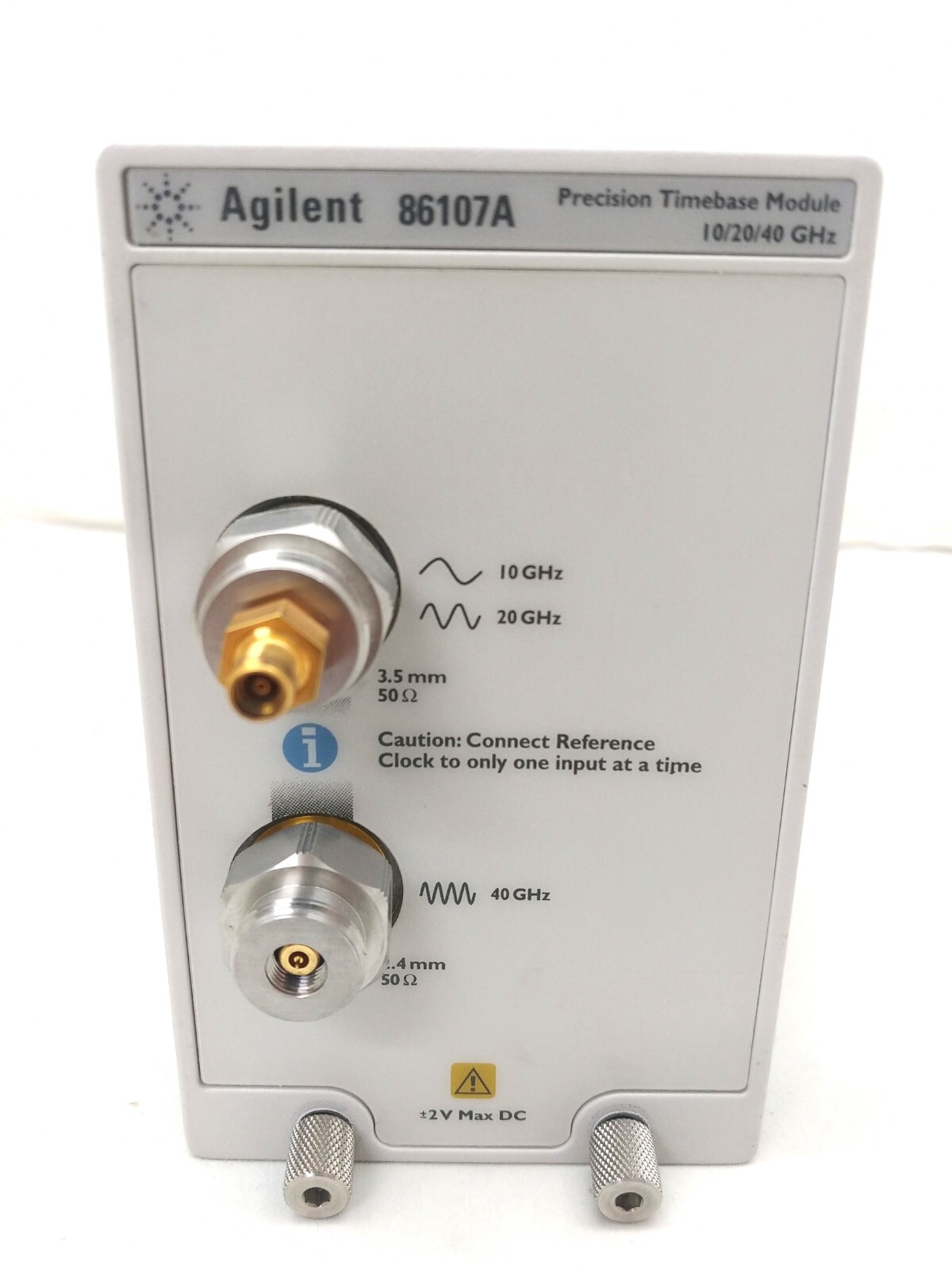 Agilent Keysight 86107A OPT 40 Precision Timebase Reference Module 10 ...
