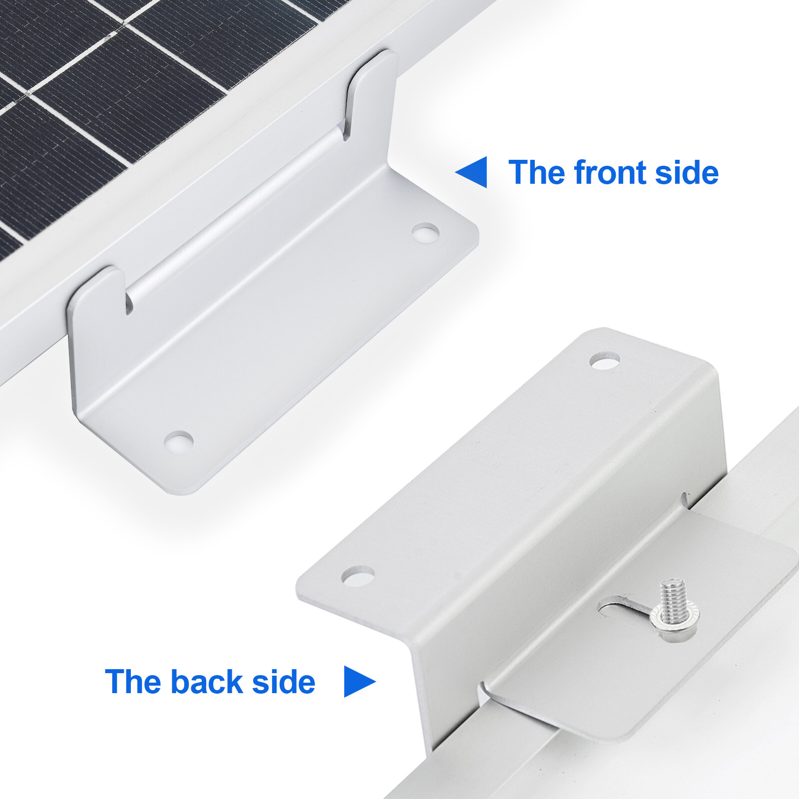 ECO-WORTHY Solar Panel Z bracket*1 Solar Panel Accessories – Sistema de ...