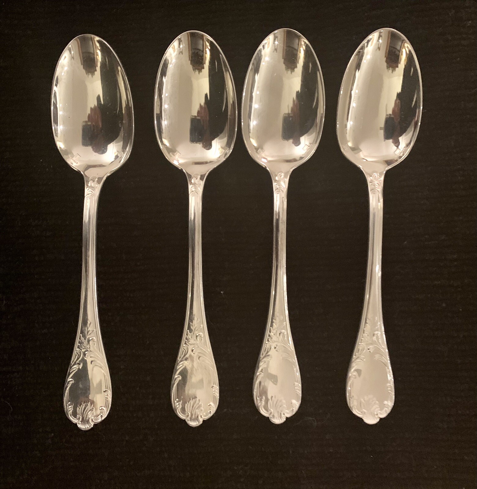 Christofle Sterling Silver Marly Pattern 5 7/8” Teaspoons (4) | eBay
