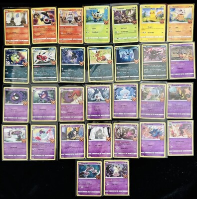 POKEMON TCG Trick or Trade Halloween 2022 Complete 30 Card Set W/Holo ...