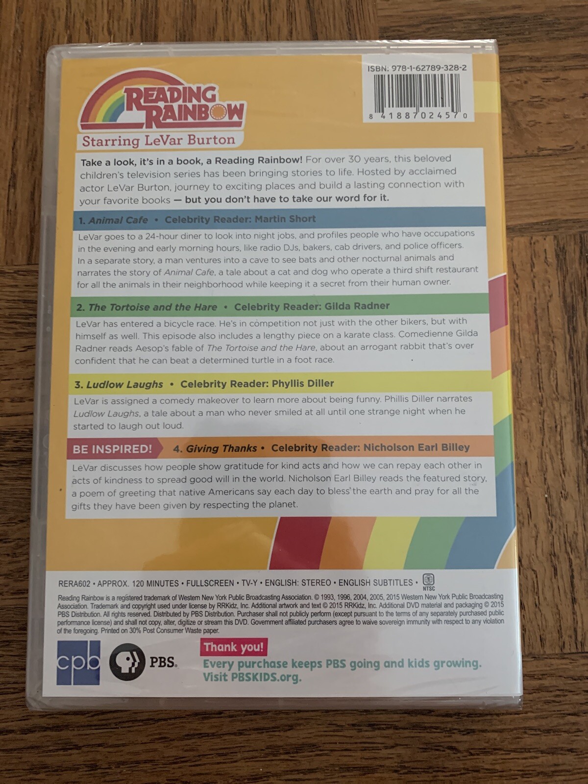 Reading Rainbow Animal Cafe DVD | eBay