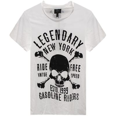 Mens New Smog High Quality Cotton Short Sleeve Print T Shirt ~ S -XXL ...