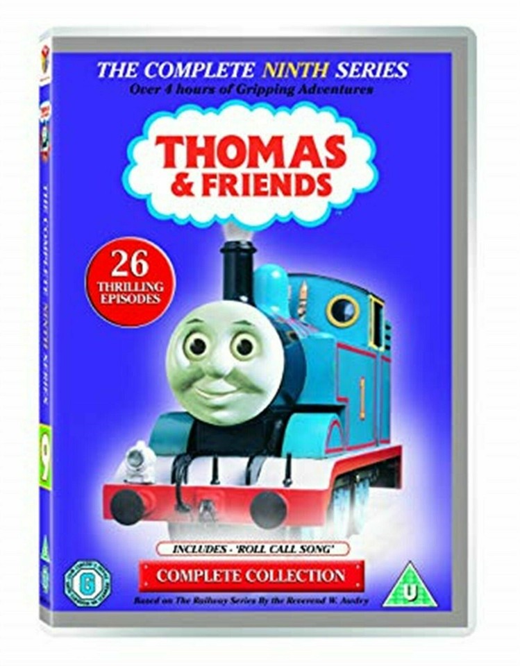 THOMAS AND FRIENDS THE COMPLETE SERIES 9 DVD 9th Nineth Ninth Season ...