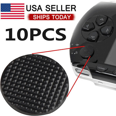 10 x Black Cap For Sony Playstation PSP 1000 Analog Joystick Thumb ...