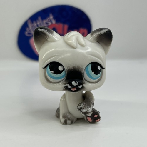 SIAMESE SHORTHAIR CAT #MM - Authentic Littlest Pet Shop - Hasbro LPS | eBay