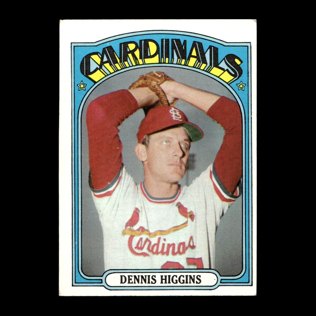 Dennis Higgins 1972 Topps St. Louis Cardinals #278 Nice Vintage! | eBay