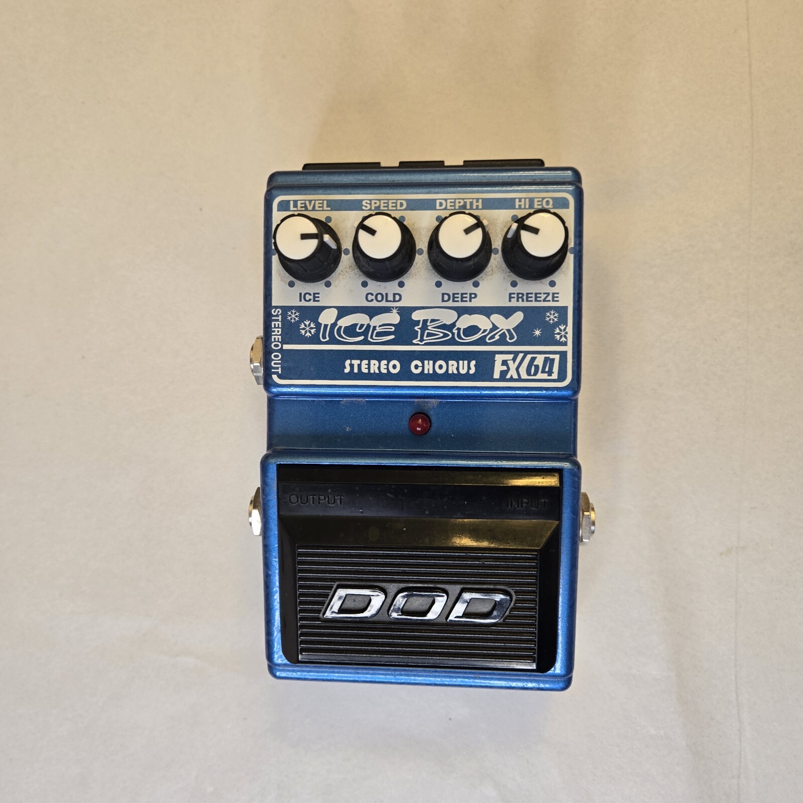 DOD FX64 ICE BOX Stereo Chorus Guitar Effect Pedal | eBay