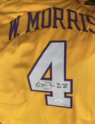 Warren Morris LSU Tigers Baseball Custom Signed Jersey Auto Autograph ...