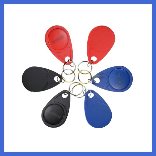 100pcs Contactless 125KHz EM/ID RFID Access Control Proximity Keyfob ...
