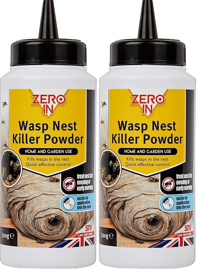 Zero In Wasp Nest Killer Powder Control Indoor Outdoor Home And Garden ...
