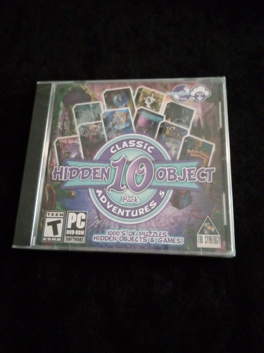 Classic Adventures 5 - 10 Hidden Object Games - PC DVD Rom Video game ...