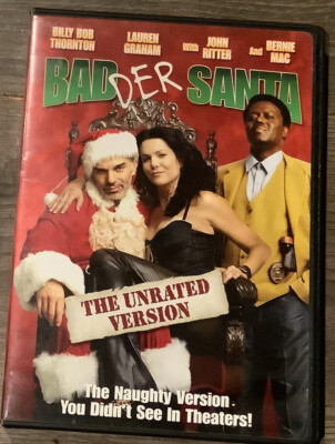 BADder Santa DVD, 2004 The Unrated Version Billy Bob Thornton-Lauren ...
