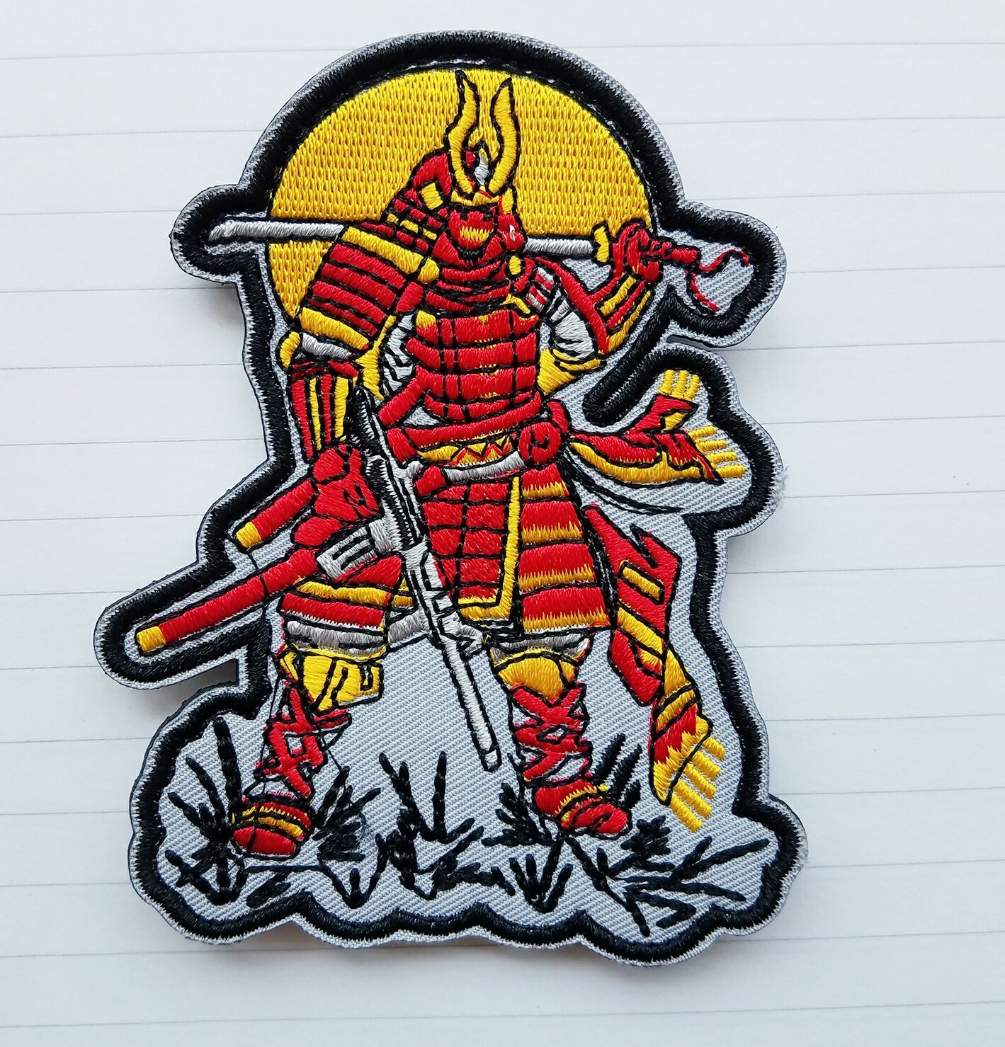 Stormtrooper Samurai Viking Tactical Star Wars Hook Patch Badge Red ...