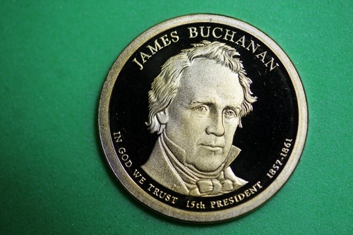 ESTATE FIND 2010 - PROOF JAMES BUCHANAN Presidential Dollar! #J21844 | eBay