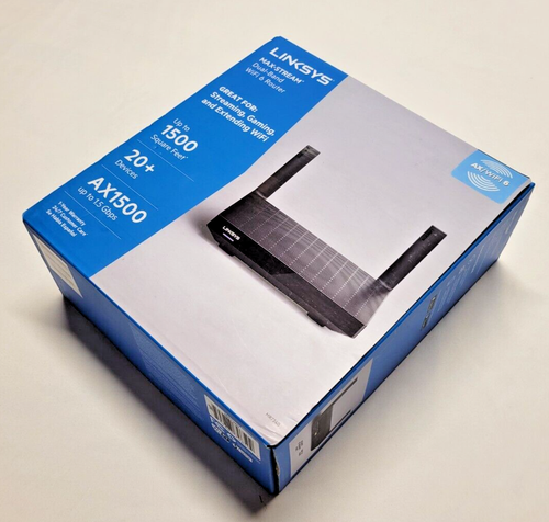 Linksys Max-Stream Dual-Band WiFi 6 Router Mesh AX1500 Model MR7340 | eBay