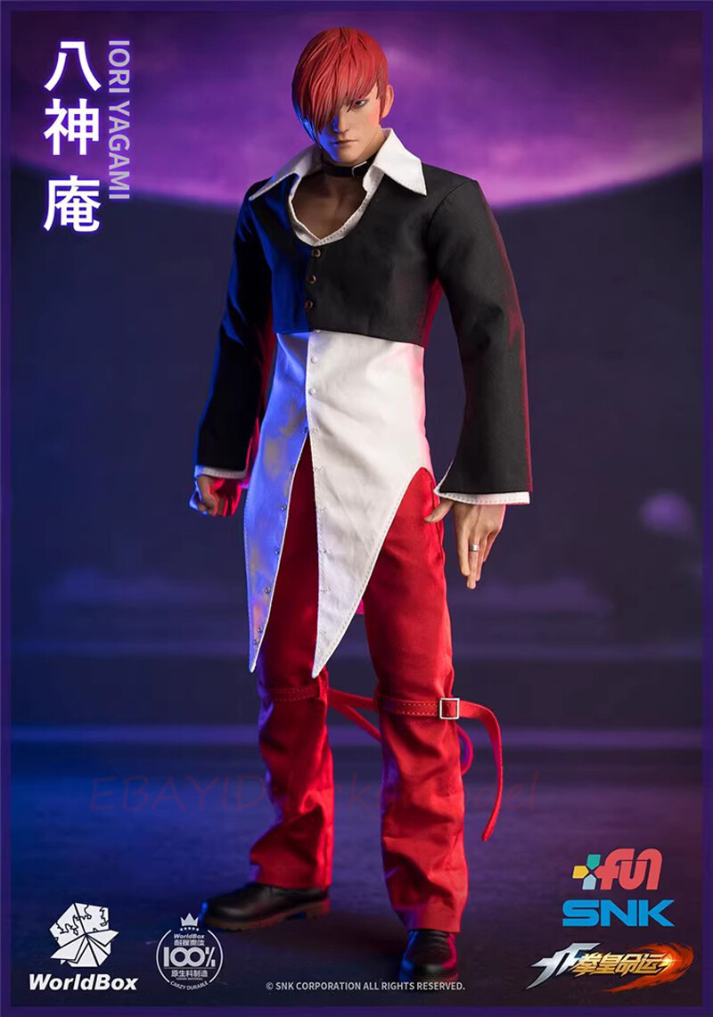 WorldBox KOF Iori Yagami KF100 1/6 Action Figure Model Toys In Stock ...