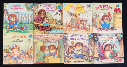 Vtg Lot of 8 Little Critter Golden Look-Look Books Mercer Mayer Kids ...