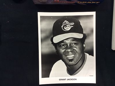 Grant Jackson Baltimore Orioles 8x10 B&W photo Tadder Team Issued photo ...