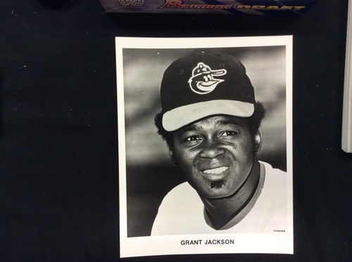 Grant Jackson Baltimore Orioles 8x10 B&W photo Tadder Team Issued photo ...