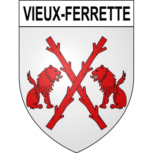 Vieux-Ferrette 68 ville sticker blason écusson autocollant adhésif | eBay
