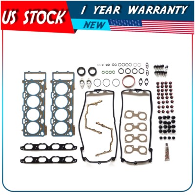 Cylinder Head Gasket Set For BMW 545i 645Ci 745i 745Li X5 4.4L V8 ...