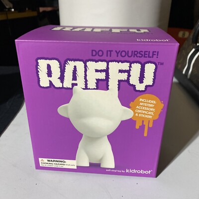 diy raffy 6.5" munny munnyworld white sealed kidrobot sealed NIB | eBay