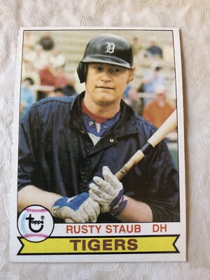 Topps 1979 Rusty Staub Tigers Baseball Card | eBay
