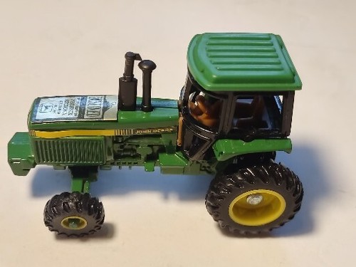 John Deere Metal Toy Tractor Great Graphics Stickers Intact | eBay
