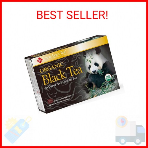 Uncle Lee's Tea Organic Black Tea - Premium Tea, Full-Bodied ...