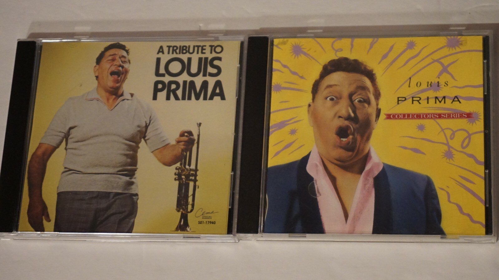 Lot of 2 A Tribute to Louis Prima + Capitol Collectors Series Fast Free ...