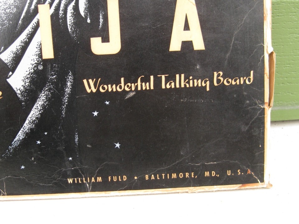 Vtg 50's Ouija Board Game By William Fuld Early Pre-Parker Bros ...