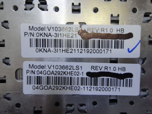 Genuine HB Hebrew Keyboard ASUS Eee PC X101H X101CH 04GOA292KHE02-1 ...