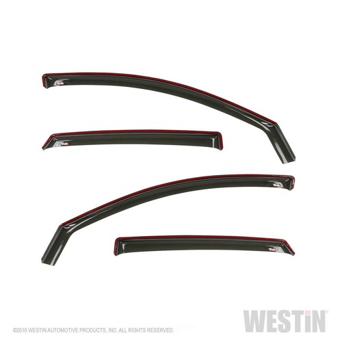 Side Window Deflector-In-Channel Wind Deflector Westin fits 2018 Honda ...