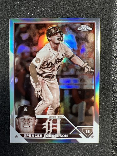 2023 Topps Chrome Baseball Sepia Refractor #7 Spencer Torkelson Detroit ...