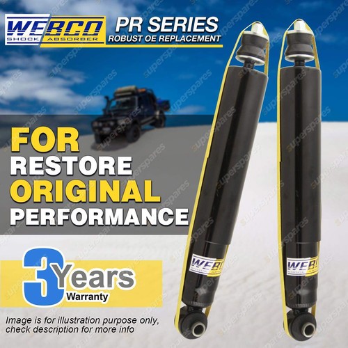 Rear Webco Sports Shocks for Holden Astra TR Berlina Calais VK VL VN VP ...